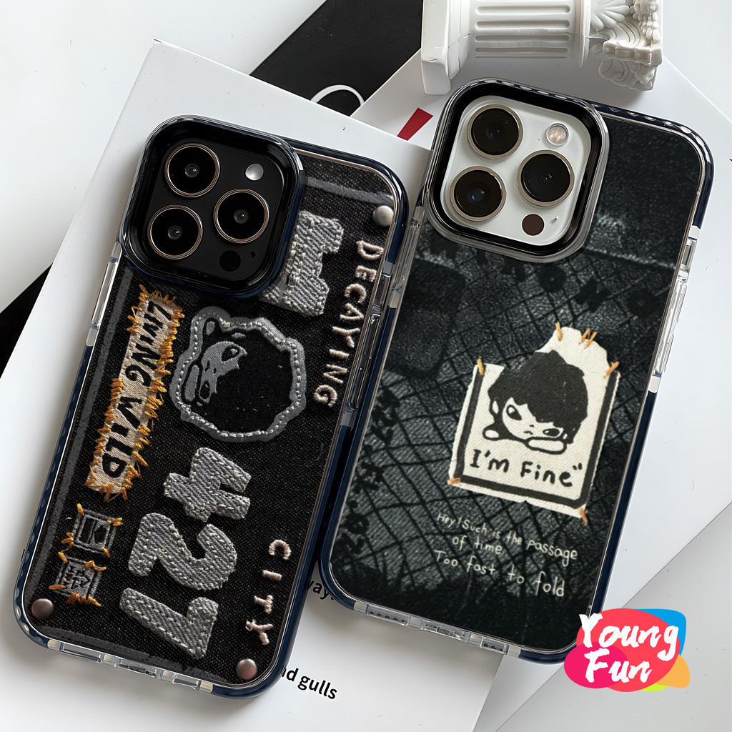 Hirono Cartoon Print Case for iPhone 16 Pro Max 15 14 XR 13 12 11 Pro ...