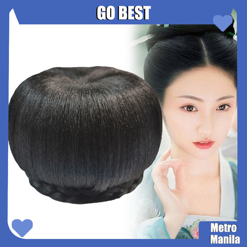 Synthetic Hair Bun Donut Hair Styling Tool For Updos Donut Bun Hair ...