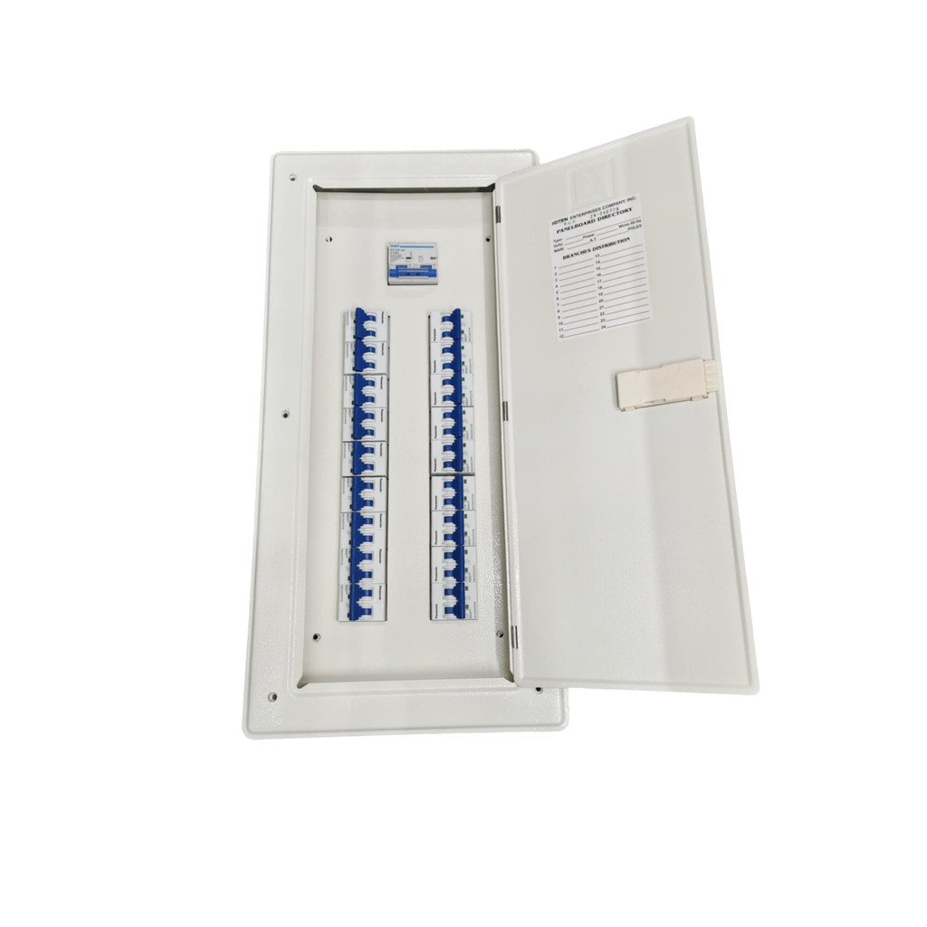 KOTEN Panel Board 125A 2 Pole Chint Miniature Circuit Breaker 2 Pole Main and 18 Branches ...