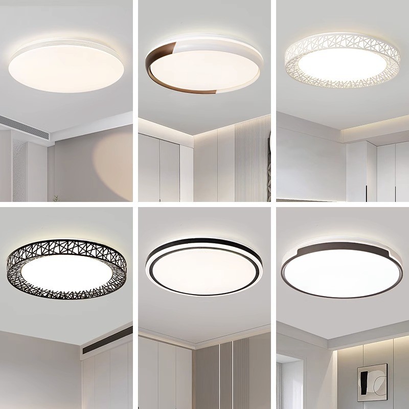 LED Flush Mount Ceiling Light with Remote Control, LED Flat Panel Light ...