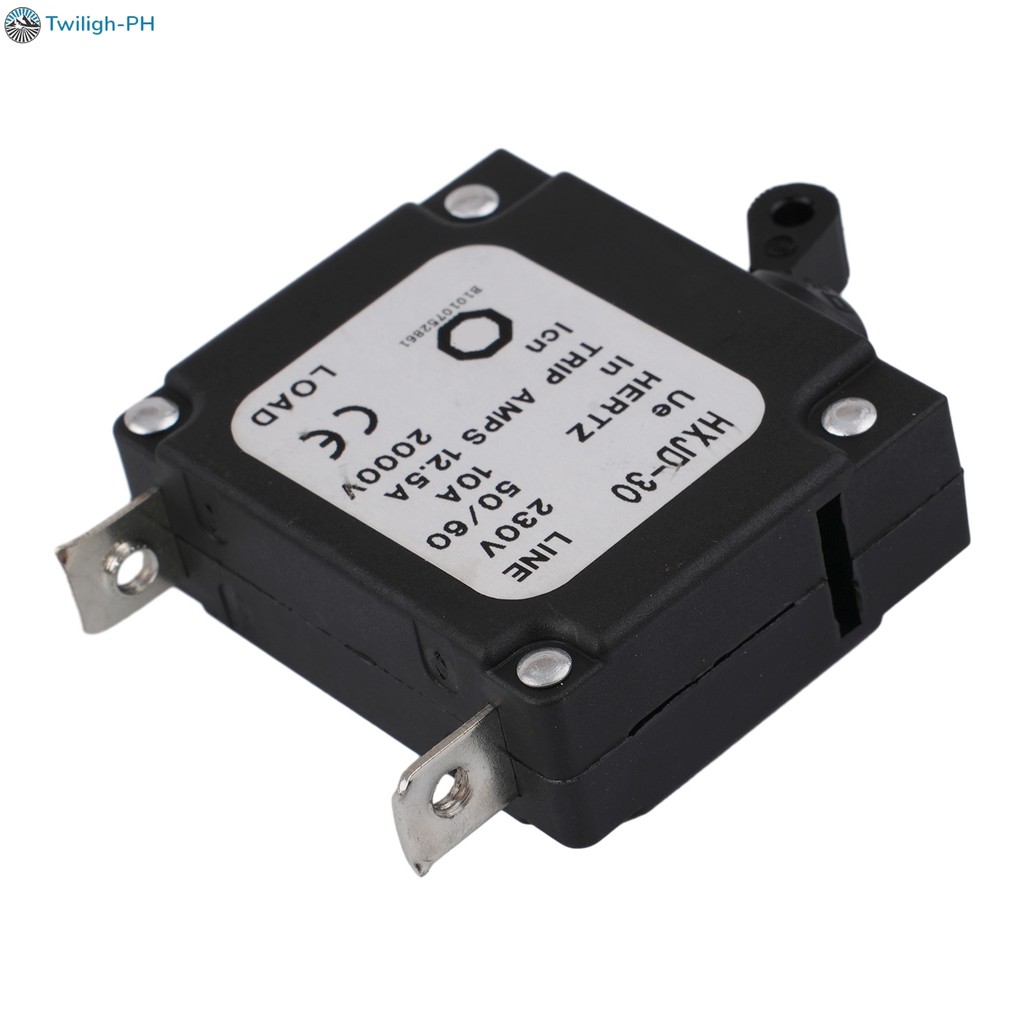 (Twiligh) Generator Circuit Breaker 2-3kW 10A Power Switch 168F/170 3 ...