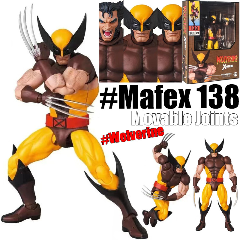 Deadpool VS Wolverine X-Men Legends SHF Revoltech Wolverine Action ...