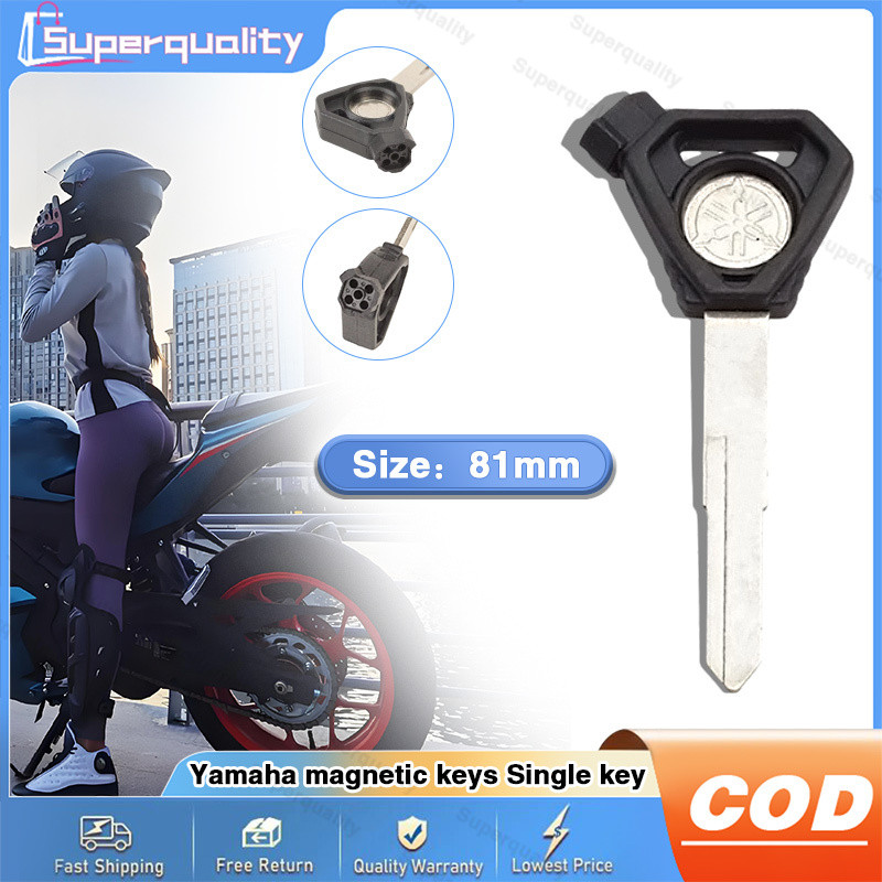 Yamaha magnetic keys Single key blanks Yamaha motorcycle key blanks ...