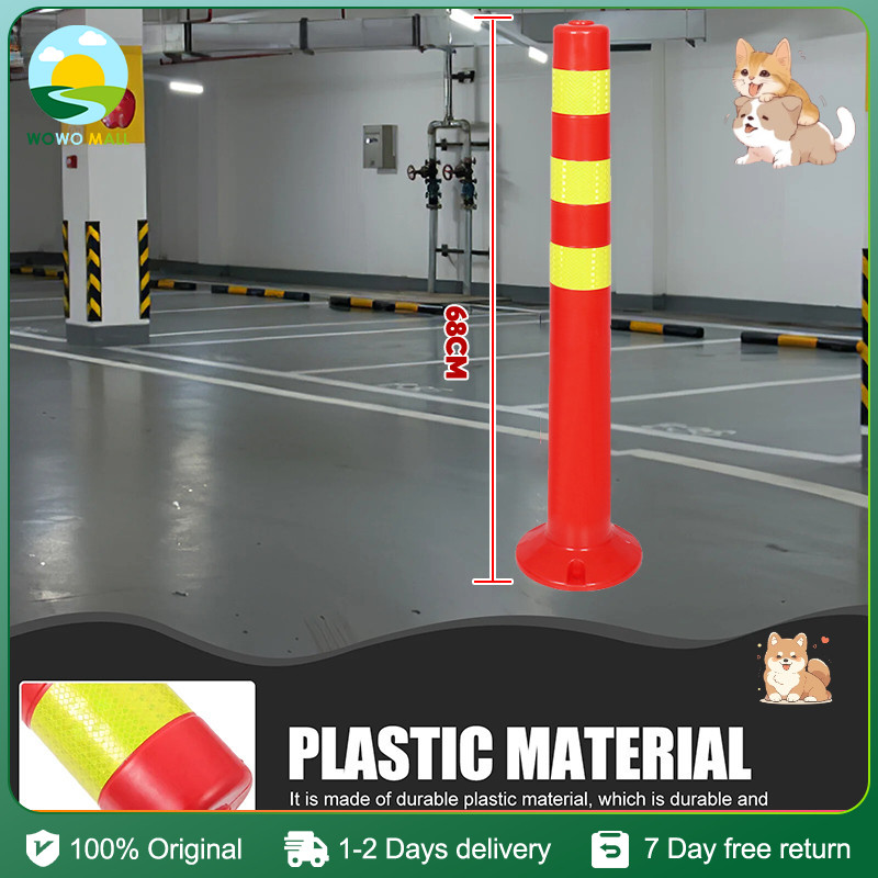 68CM Flexible Traffic Elastic Pole Safety For Road Safety Pole Road ...