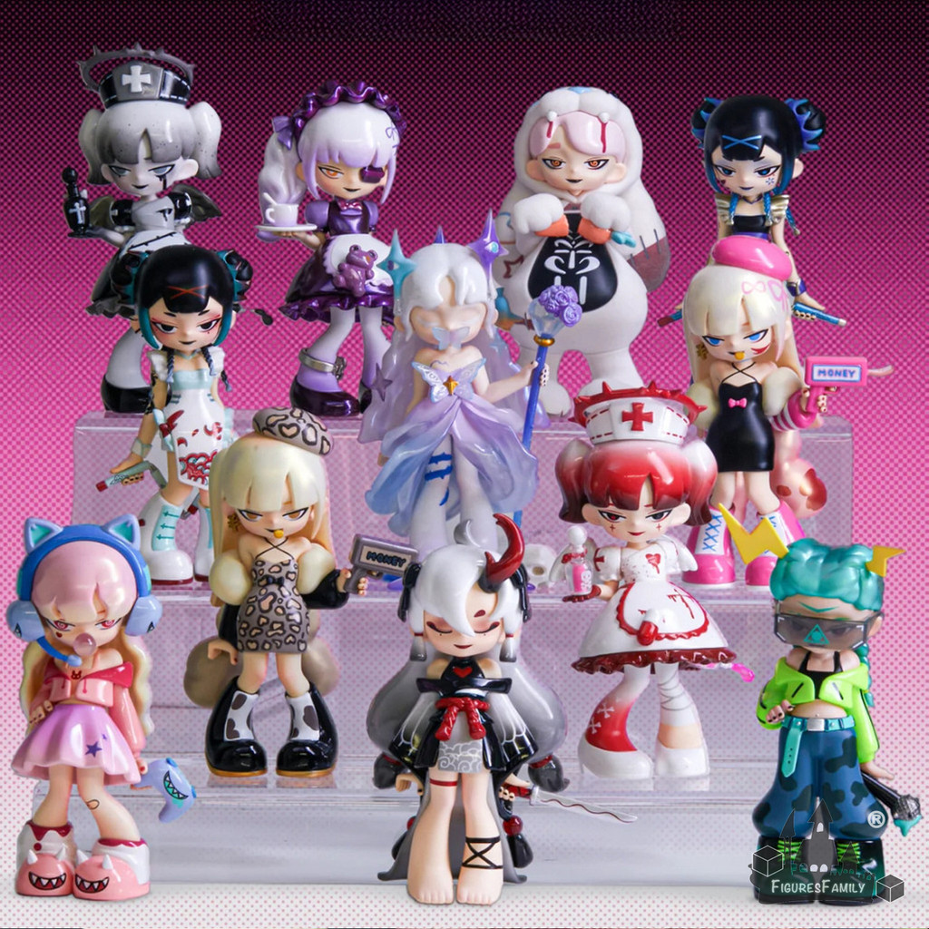 [Genuine] Wansi Culture Yandere Girls V2 Remove The Label Series Set 9 ...