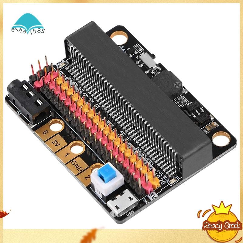 【Eshai585】Micro-Bit Expansion Board IOBIT V2.0 Breakout Adapter Shield with Buzzer for BBC Micro ...