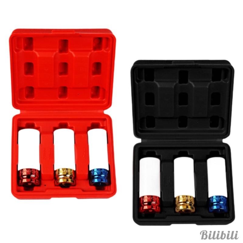 [Bilibili1] 1/2-inch Thin Wall Impact Deep Lug Nut Socket Set Wheel ...