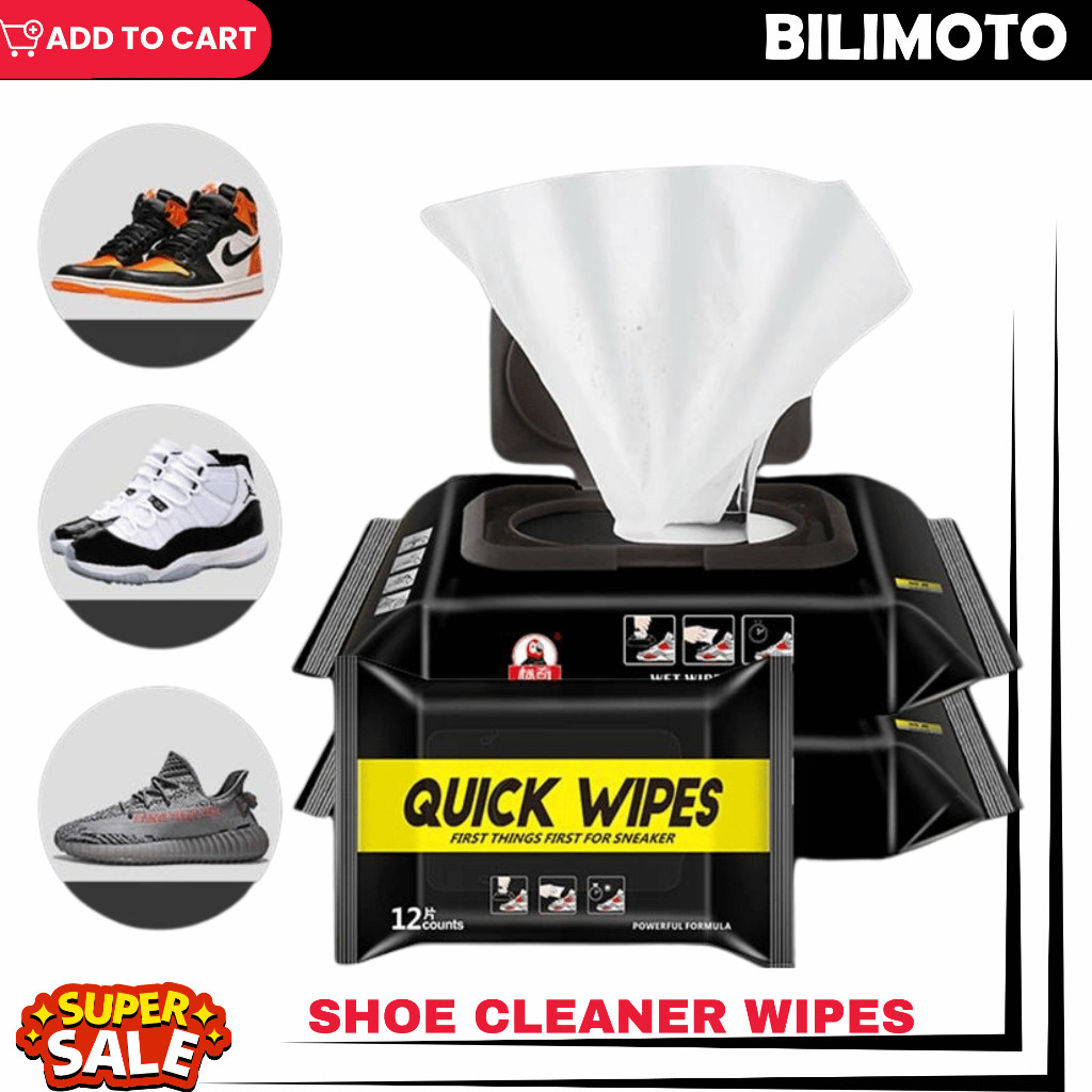 Shoe Cleaner Wipes – Effective Wipes for Sneakers, Shoes, and Boots ...