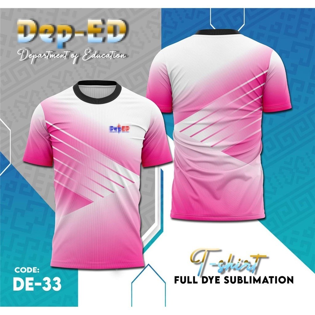MATATAG T-SHIRT FULL SUBLIMATION DEPED BADGE PL-W1166 | Shopee Philippines