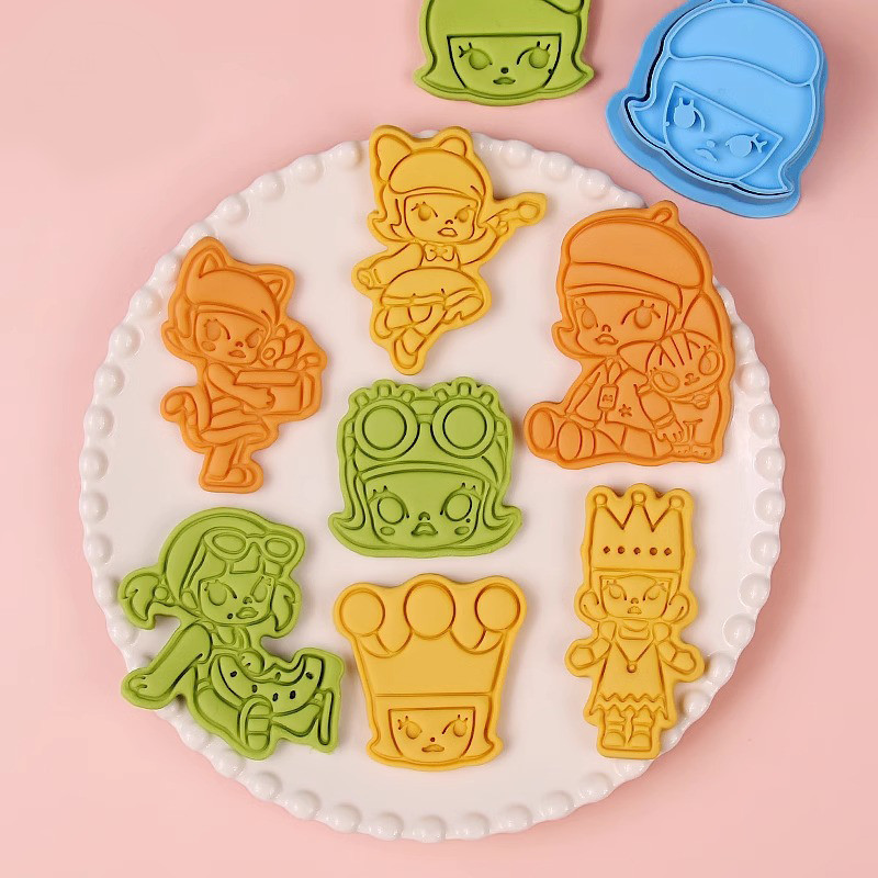 Molly Cartoon biscuit mold Cookie Fondant Cake Mold 3d Use Creative ...