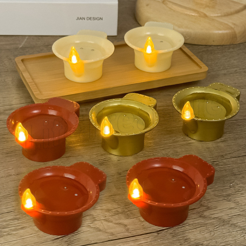 [ Featured ] Water Floating Flameless Oil Lamp - Praying Blessing Tea ...