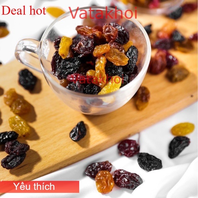 Seedless raisins - For snacks - baking - topping 100.gram pack | Shopee ...