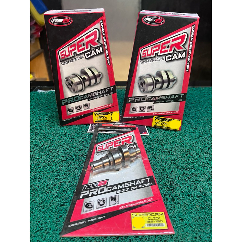 RS8 SUPER CAM AEROX V1 V2/ NMAX V1 V2/CLICK 125/150/PCX 160 | Shopee Philippines