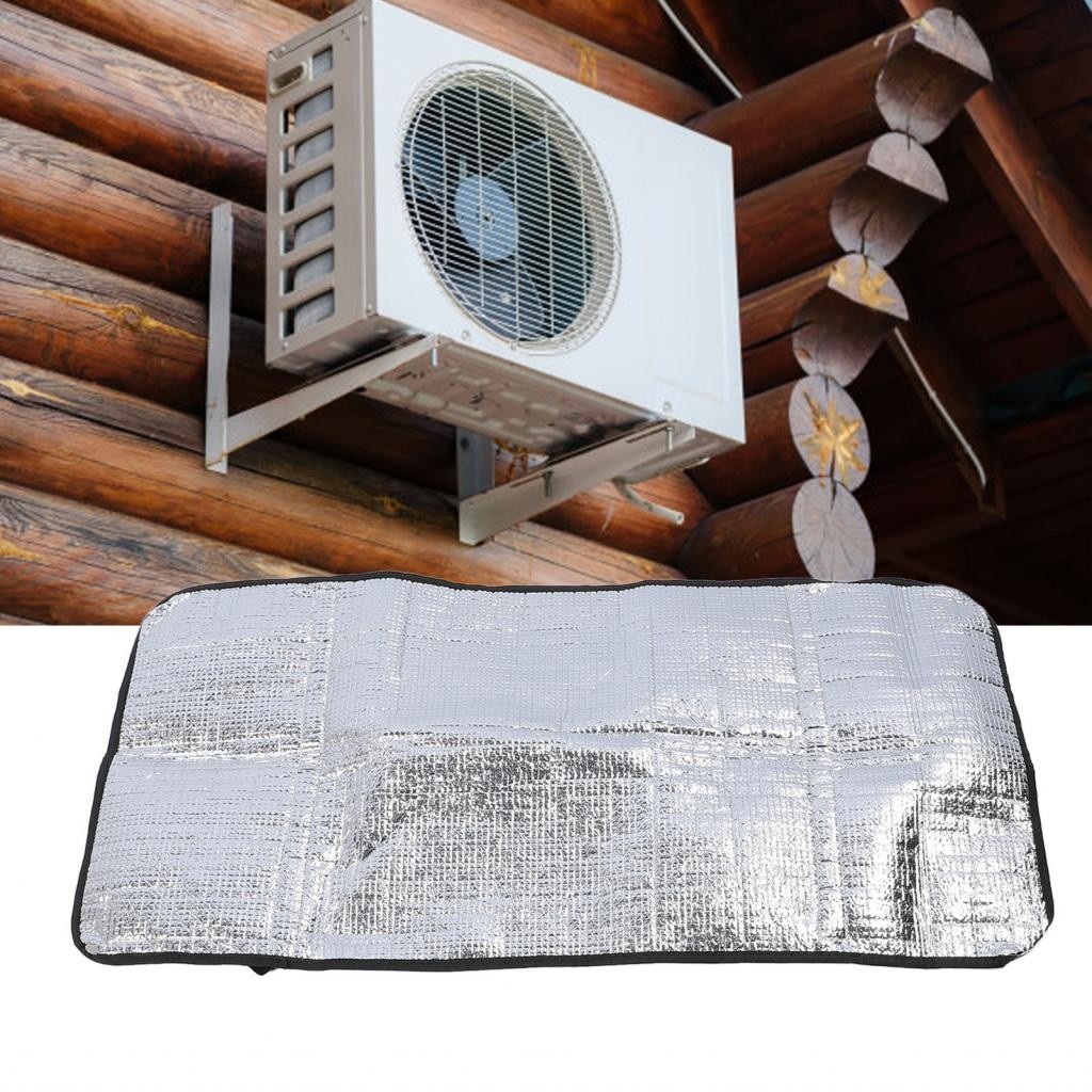 Rubycode AC Outside Unit Protector Air Conditioner Sun Shade Flame ...
