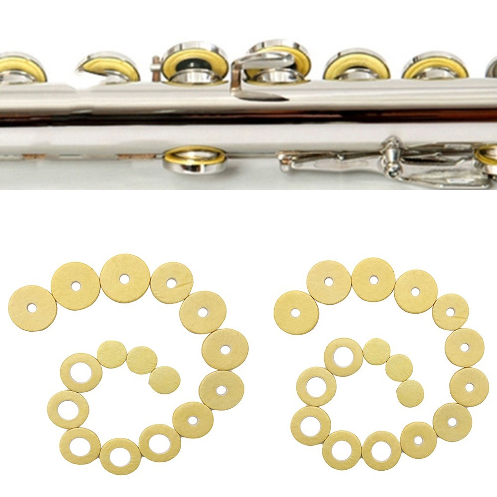Flute Leather Pads Durability Optimal Performance For 16/17 Hole Flute ...