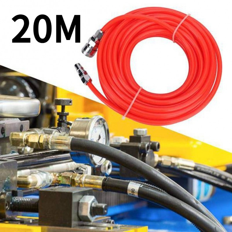 COD 20M Pneumatic Air Tube Compressor Hose with Male/Female Connector ...