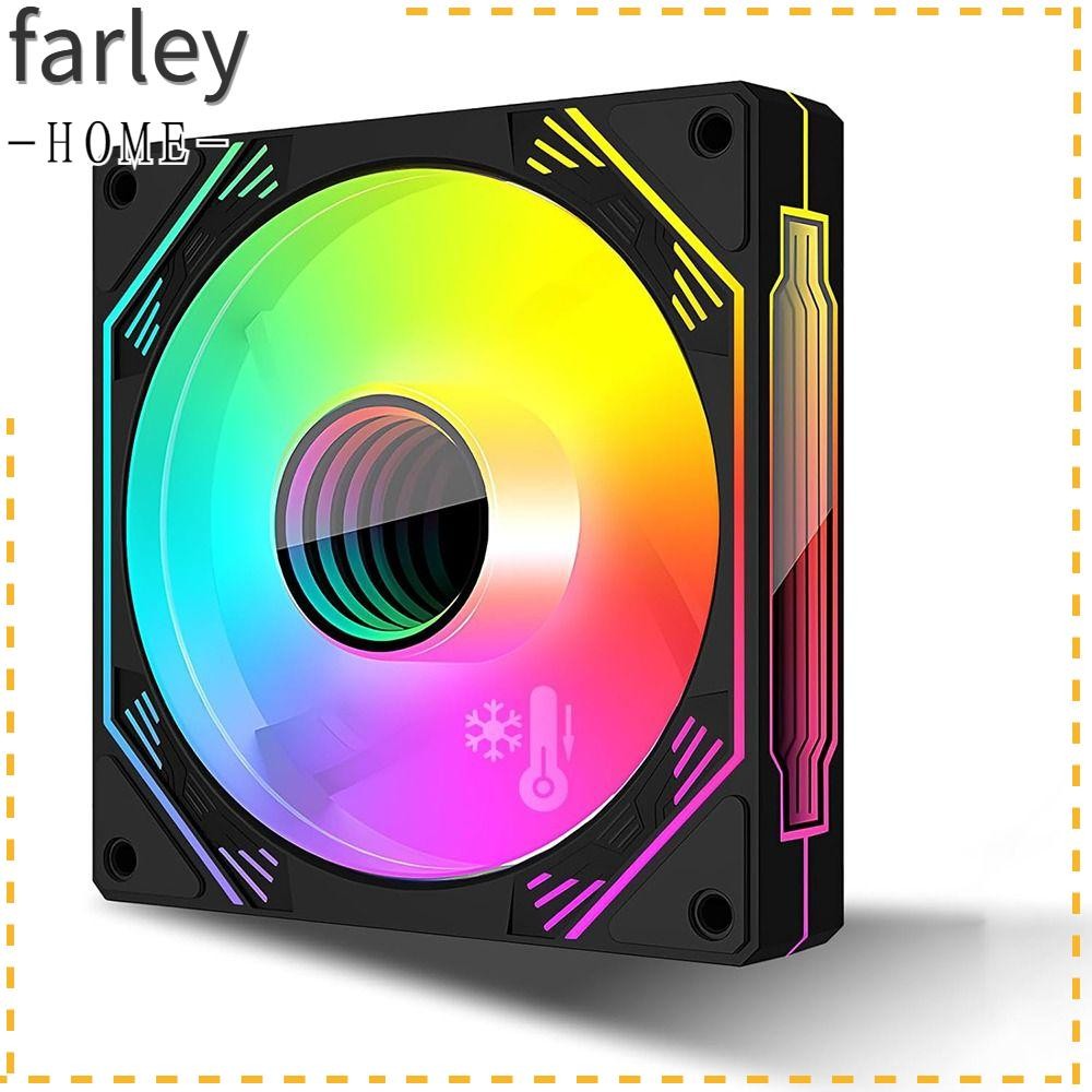 FARLEY Computer Heat Sink, 5V 3Pin PC Cooling Fan, 650-1800RPM ARGB ...