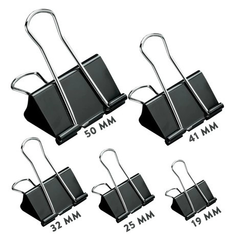 12 Pcs/box Rambo Multipurpose Binder Clips School and Office Supplies ...