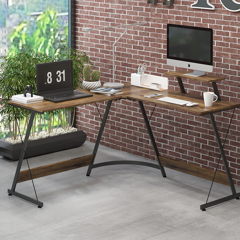 Corner Computer Desk L Small Desk for Students, Simple Home Corner ...
