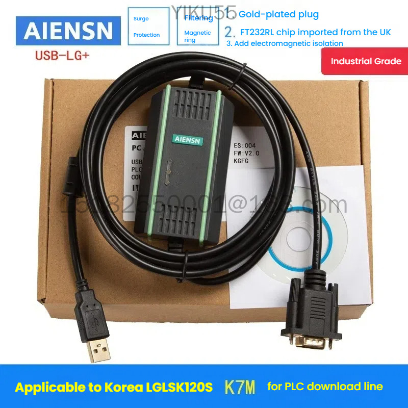 LS K80S/K120S/K200S/K7M series plc programming cable USB-LG download data line. | Shopee Philippines