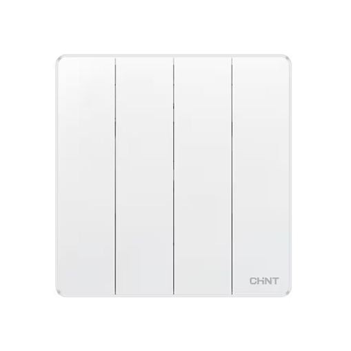 Chint Switch NEW2M 4 Gang 1 Way Switch 10A 250V | Shopee Philippines