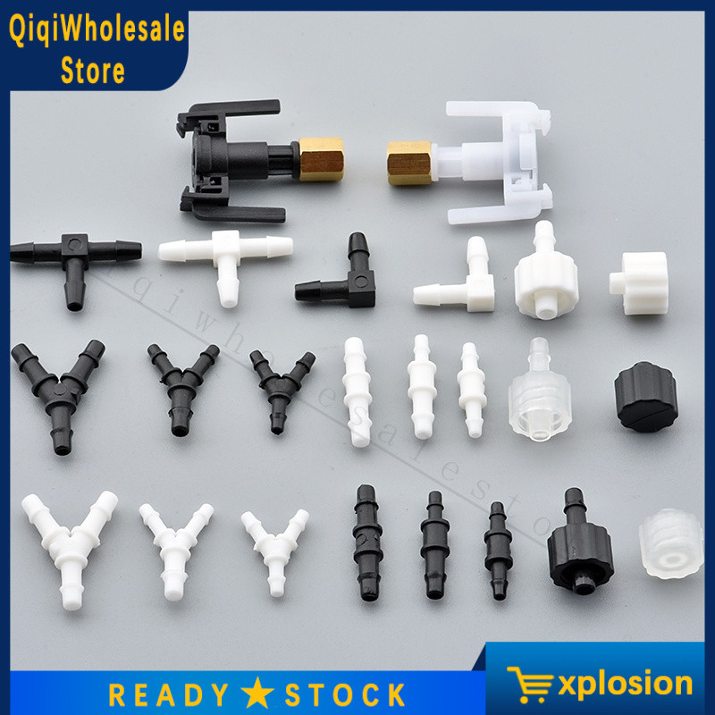 10pcs Y Shape Ink Tube For Thread UV Tube UV ink hose connector for ...