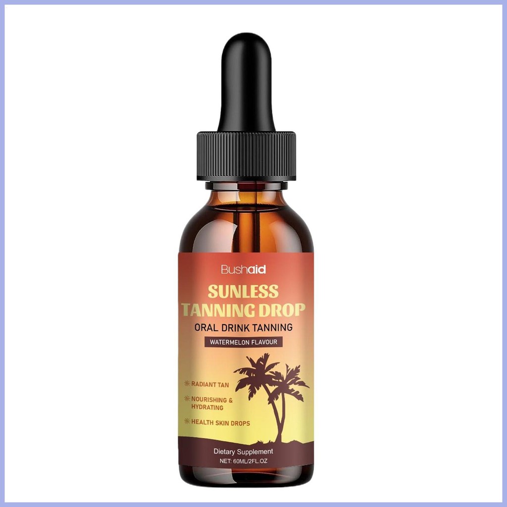 Tanning Face Drops Tanning Lotion Long-Lasting 60ml Glow Color ...