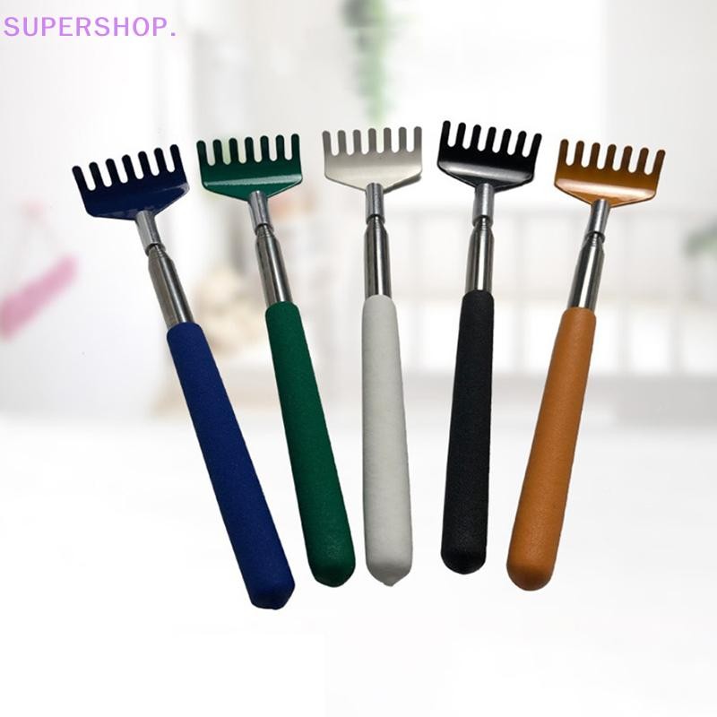 SUPERSHOP Steel Retractable Itching Rake Scratcher Telescopic Massage ...