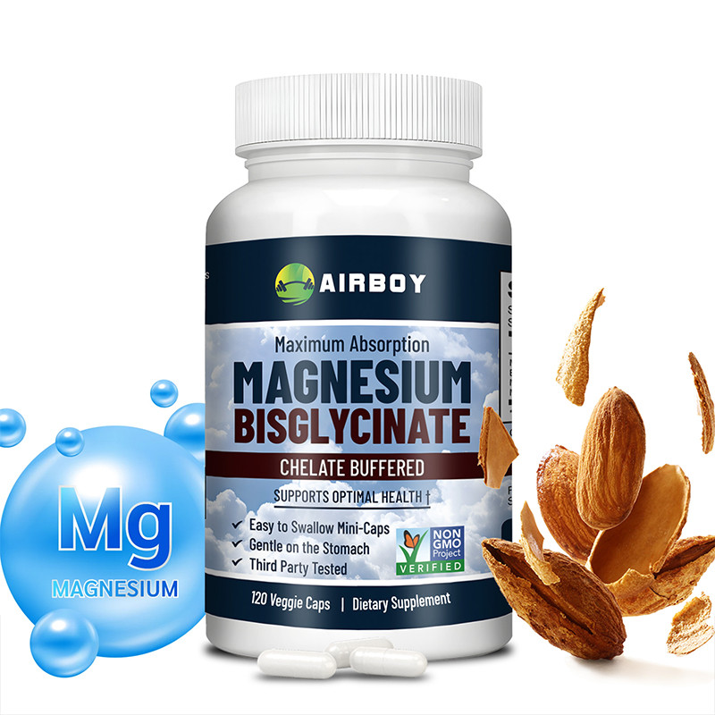 Magnesium Bisglycinate 100% Chelated - Maximum Absorption and ...