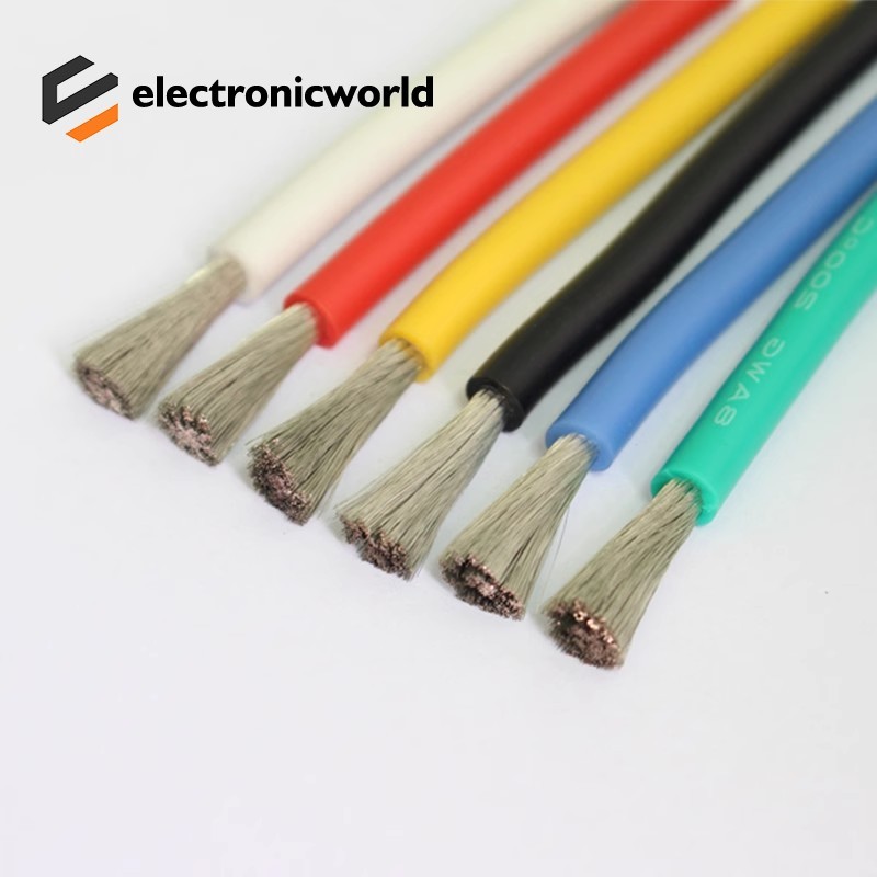 Super-Soft Silicone Wire 14awg Heat Resistant Red Black Tin Copper ...