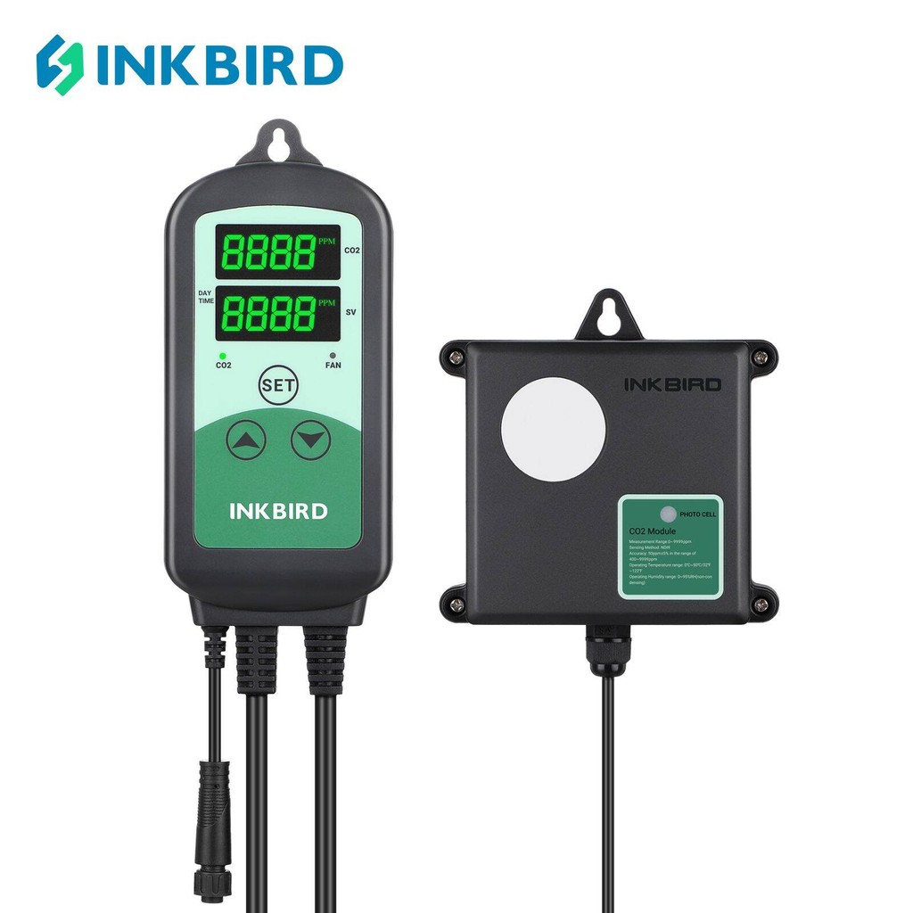 INKBIRD ICC-510 CO2 Controller Smart Carbon Dioxide Controller with 2 ...