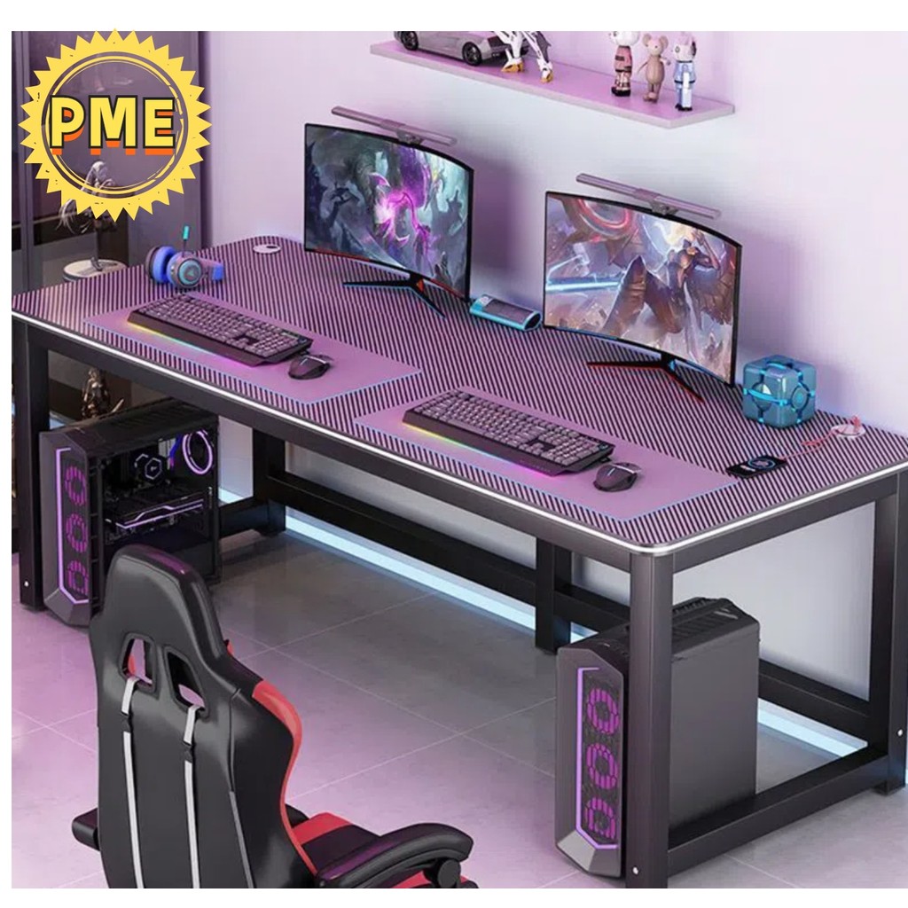 Game table 120/140cm Computer table Game table Learning desk Reinforced ...