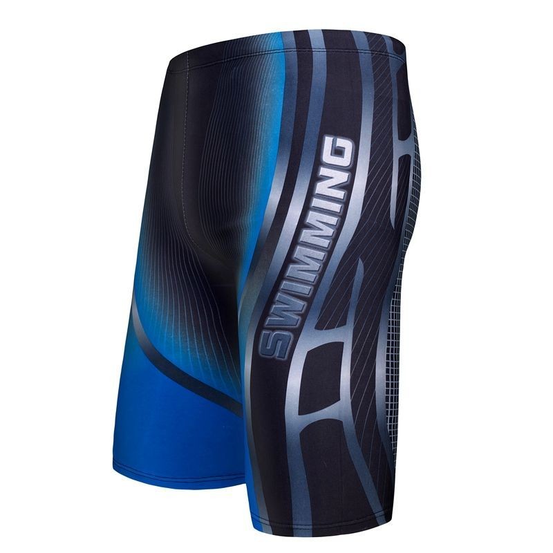 Adult Men's Professional Swimming Trunks Slim-fit Boxer Comfortable ...