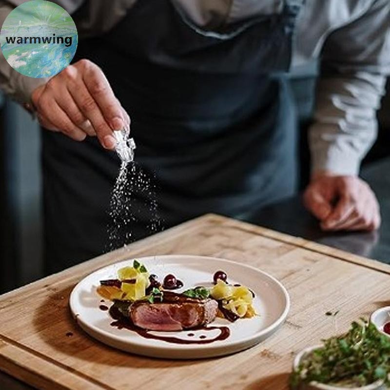 Warmwing Portable Spices Seasoning Shaker Bottles Sugar Salt Pepper Jars BBQ Condiment Dispenser ...