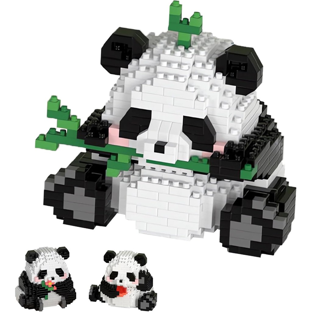 Panda Mini Building Blocks, Panda Cute Animals Building Sets, for ...