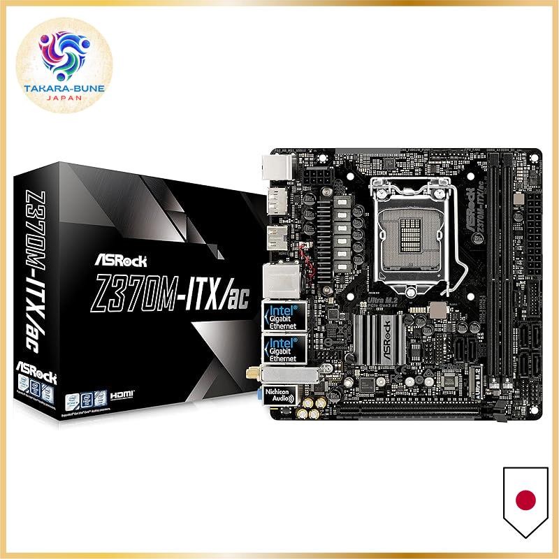 ASRock Intel Z370 Chipset Mini ITX Motherboard Z370M-ITX/ac | Shopee ...