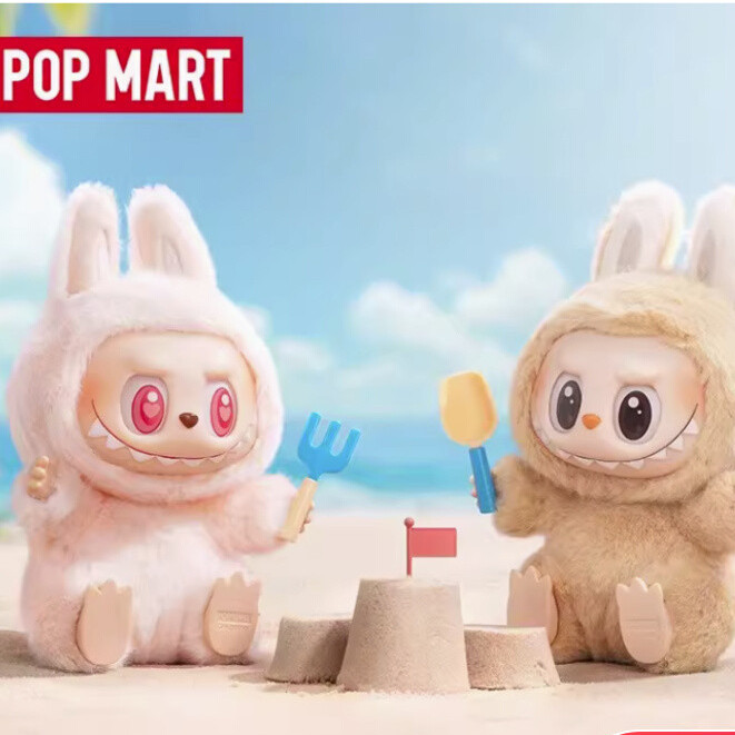 POPMART LABUBU Sitting Party Series Vinyl Face Plush Macaron 2nd ...