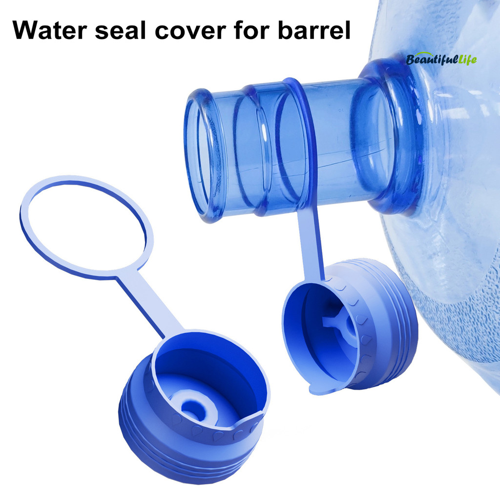 Beautifullife 1/2/3/4Pcs 5 Gallon Water Jug Cap Silicone Bucket Lid ...