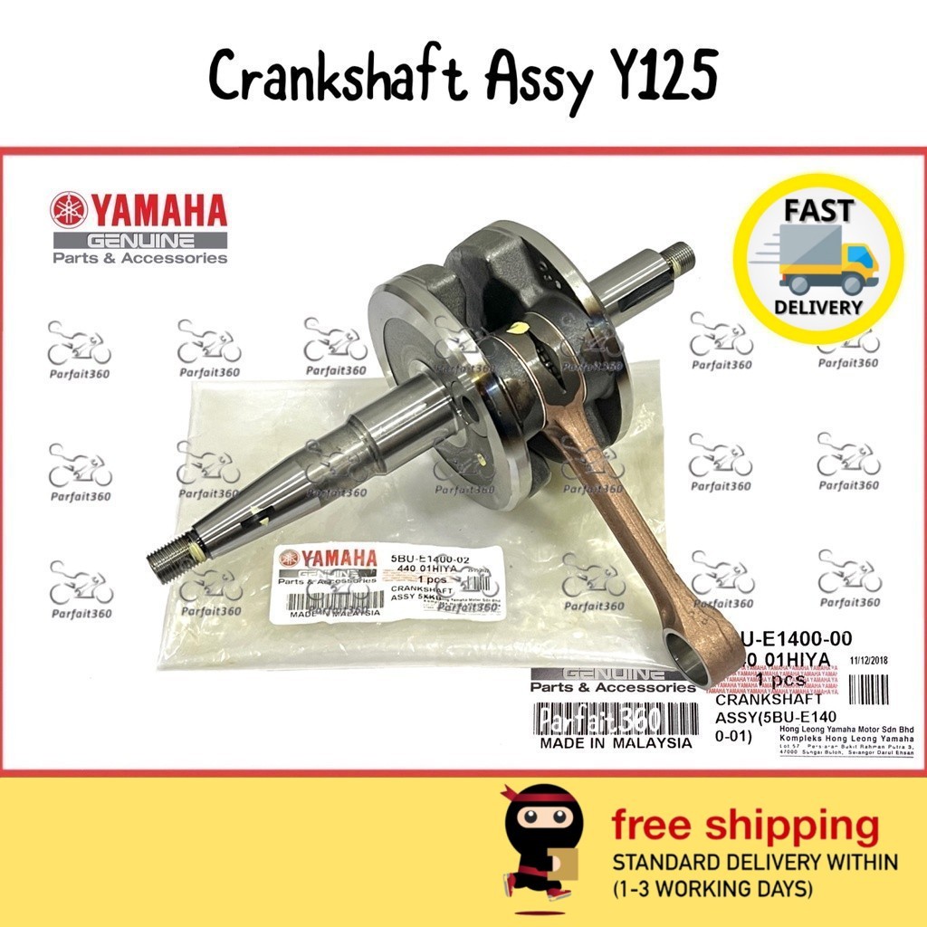 5BU-E1400 Y125ZR Crankshaft Assy / Crank Shaft Connecting Rod 100% HLY | Shopee Philippines