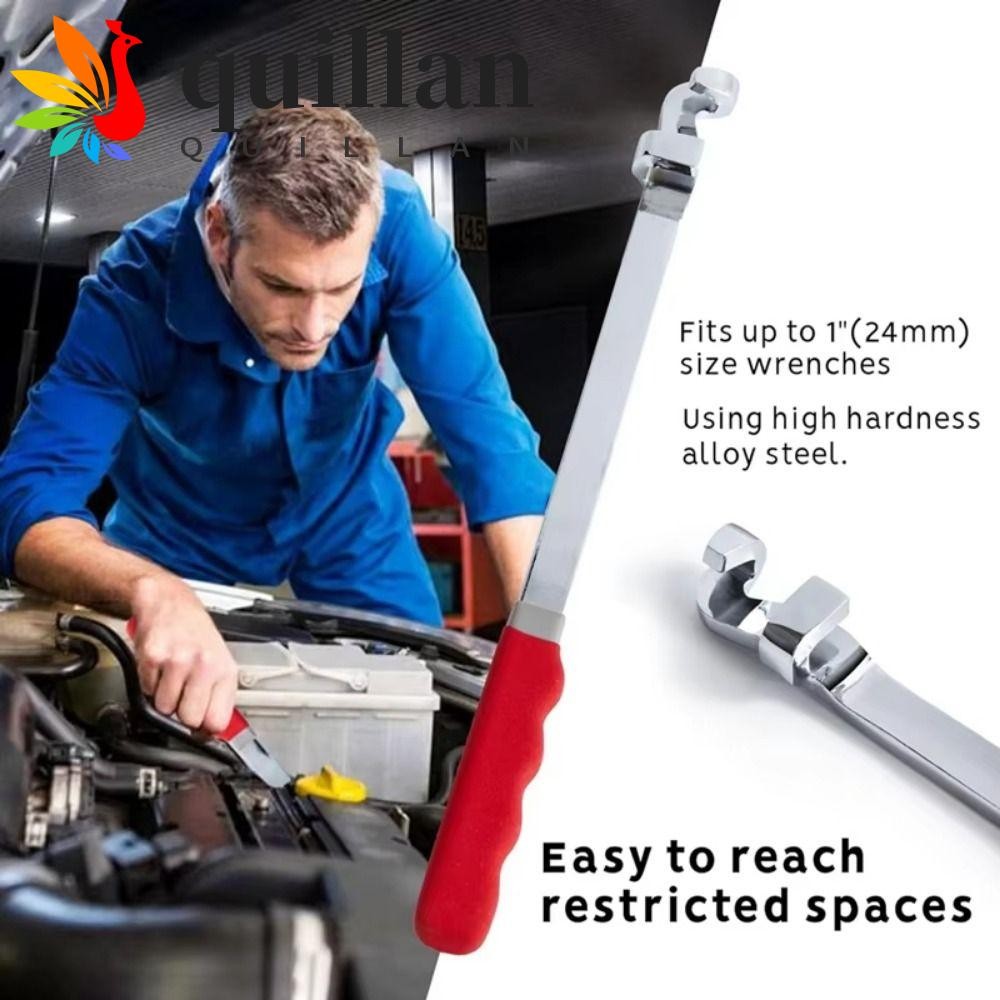 QUILLAN Universal Spanner Extender, Extra-Long 15 Inch Torque Adaptor ...