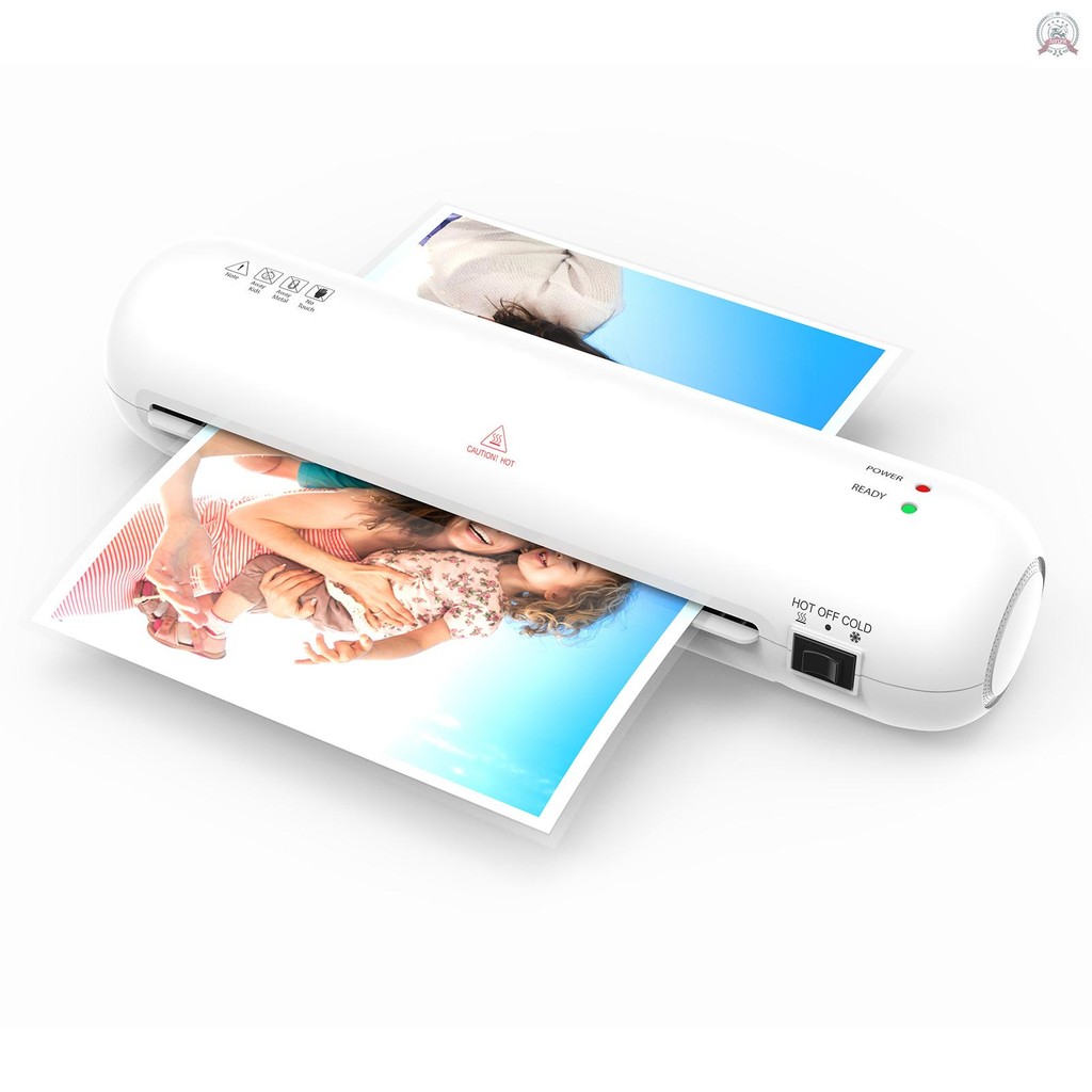 Desktop Laminator Machine Set A4 Size Hot and Cold Lamination 2 Roller ...