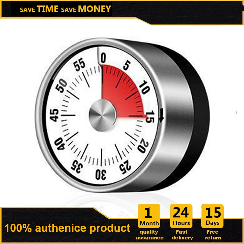 SC Magnetic Mechanical Timer Kitchen Cooking Timer Fitness Gadget ...