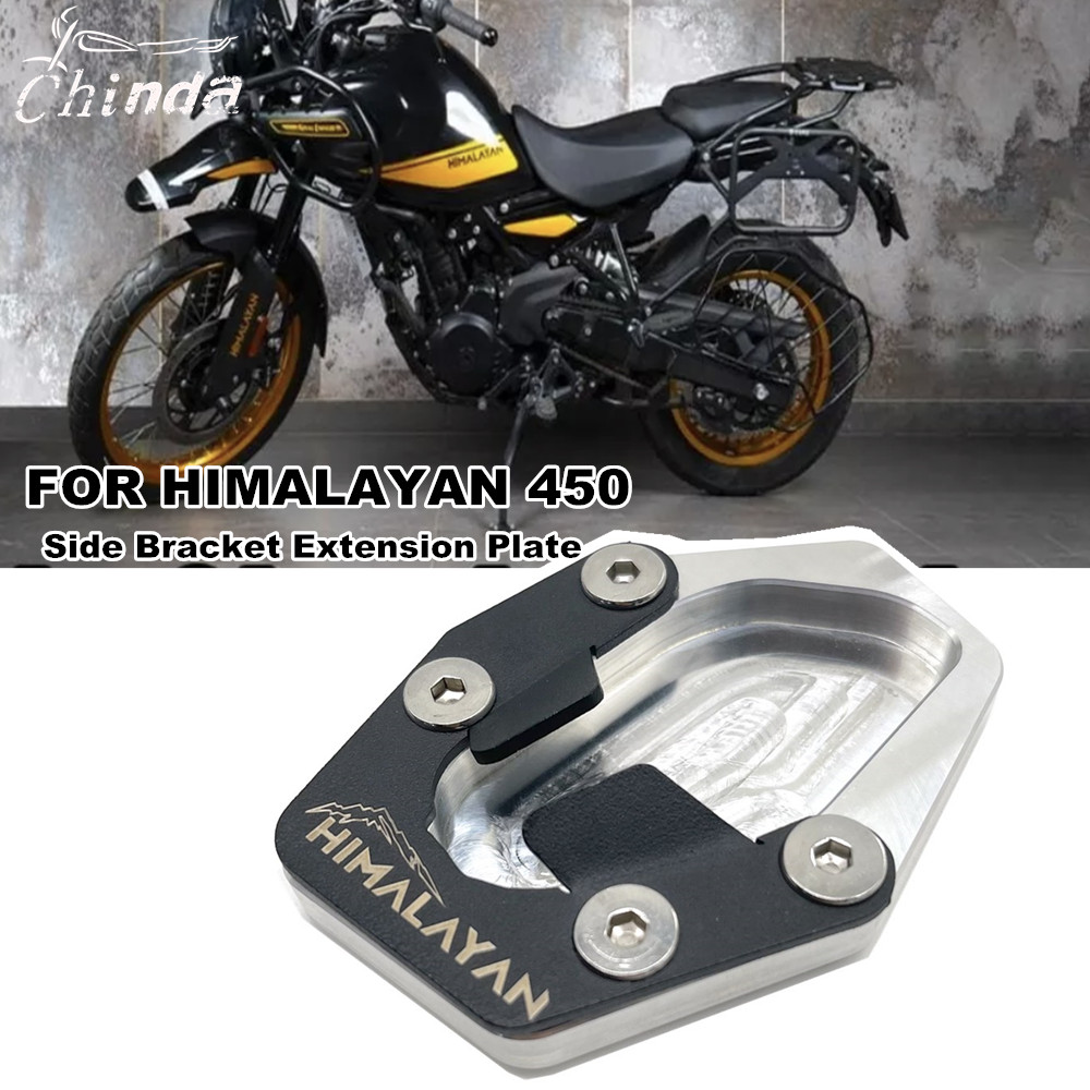 Motorcycle Kickstand Extension Pad Foot Side Stand Extension Plate For ...