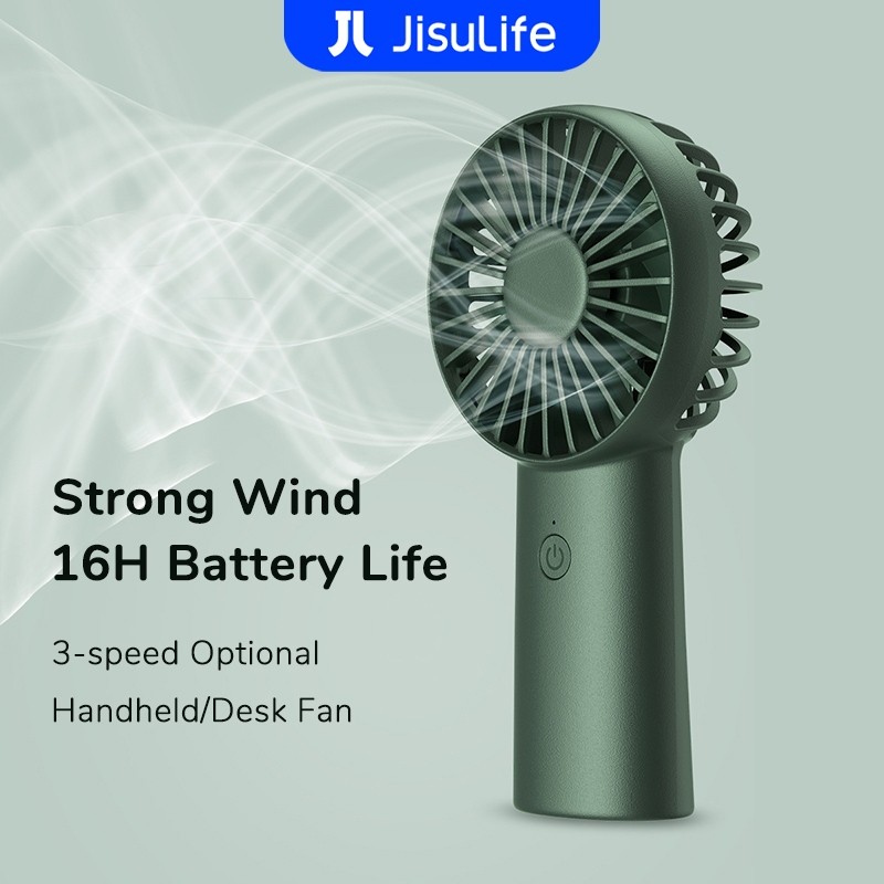 JISULIFE Handheld Fan Life3 Mini Fan USB Rechargeable Protable Fan 16 ...