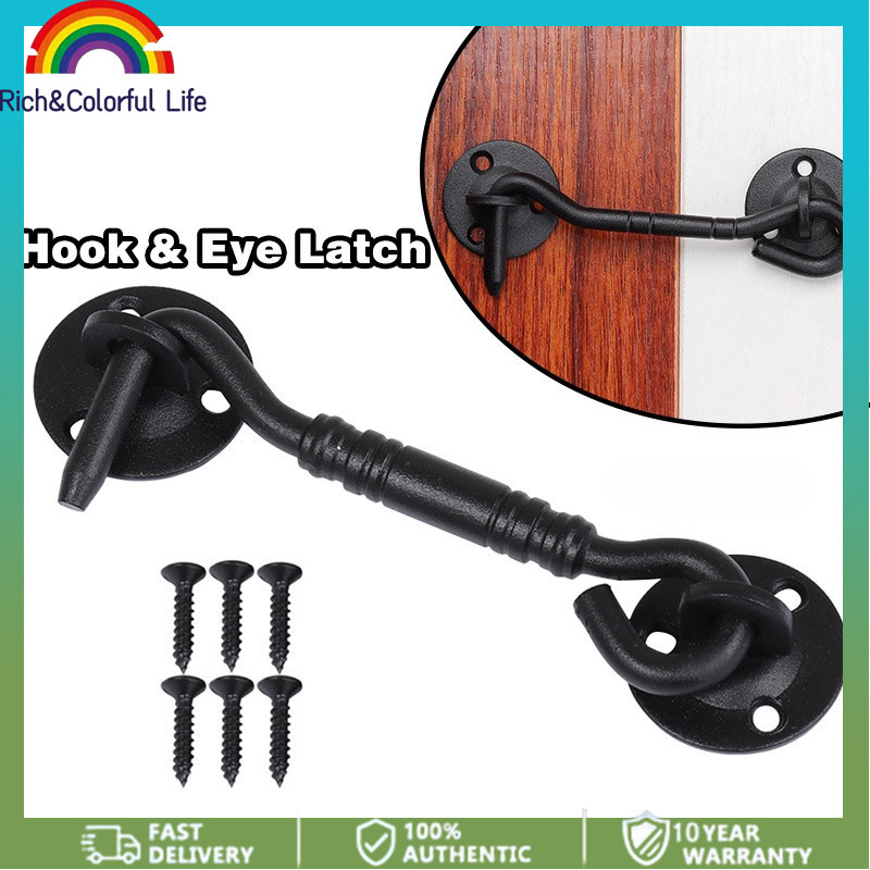 75MM 3inch Stainless Steel Barn Door Lock Window Hook Lock Sliding Door ...