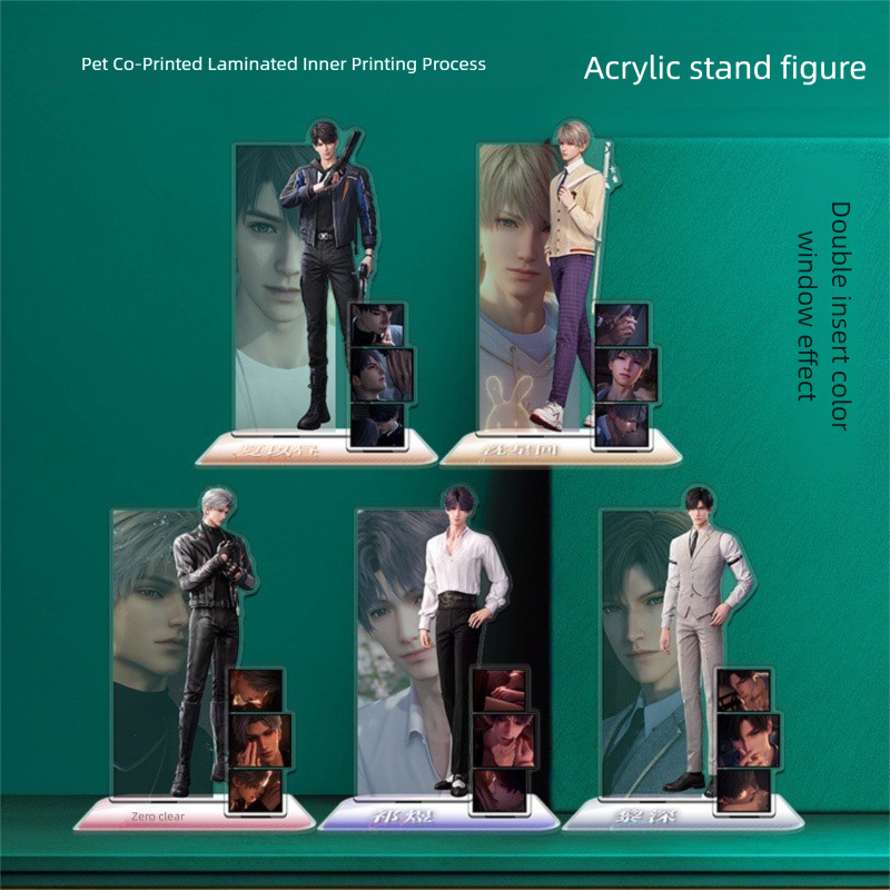 Love and Deepspace Standee Seamless 20*8cmDouble-Layer Transparent ...