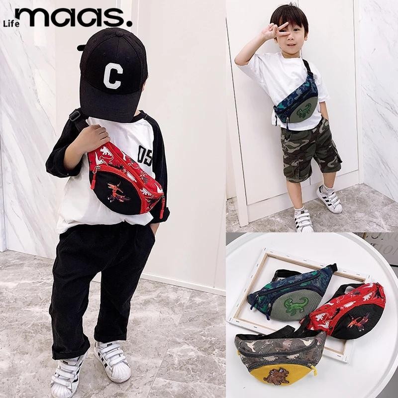 Fashion Hot Cute Girl Boys Outdoor Leisure Shoulder Bag Small Dinosaur ...
