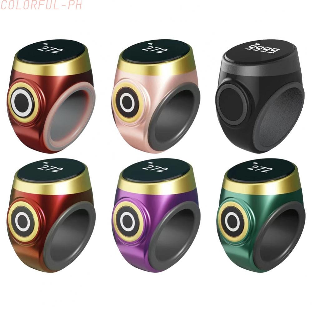 【COLORFUL】Rechargeable Smart Ring Counter with Comfortable Design and ...