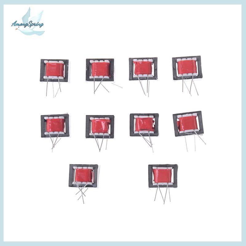 AmongSpring> 10pcs audio transformer 600:600 ohm 1:1 EI14 isolation ...