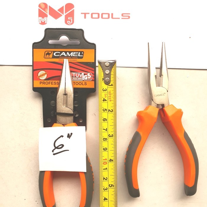 CAMEL 6" Long Nose Pliers - CAMEL 6" Long Nose Pliers - CAMEL Crocodile ...